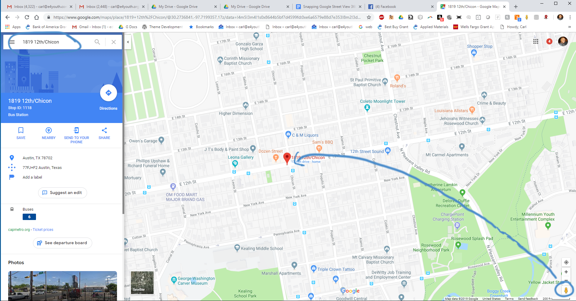 Snapping 360 Images from Google Street View - E4 Youth